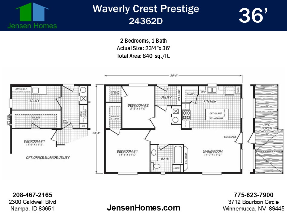 Fleetwood Homes Broadmore 24362D